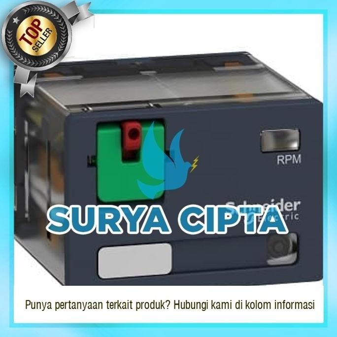 Jual Schneider Relay Power 14 Pin 4 No 4 Nc 15A Led Rpm42Bd Promo | Shopee Indonesia