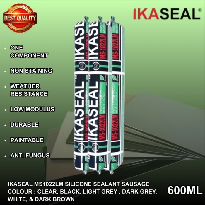 Jual Lem ACP Silicone Sealant IKASEAL MS 1022LM Low Modulus Silicone ...