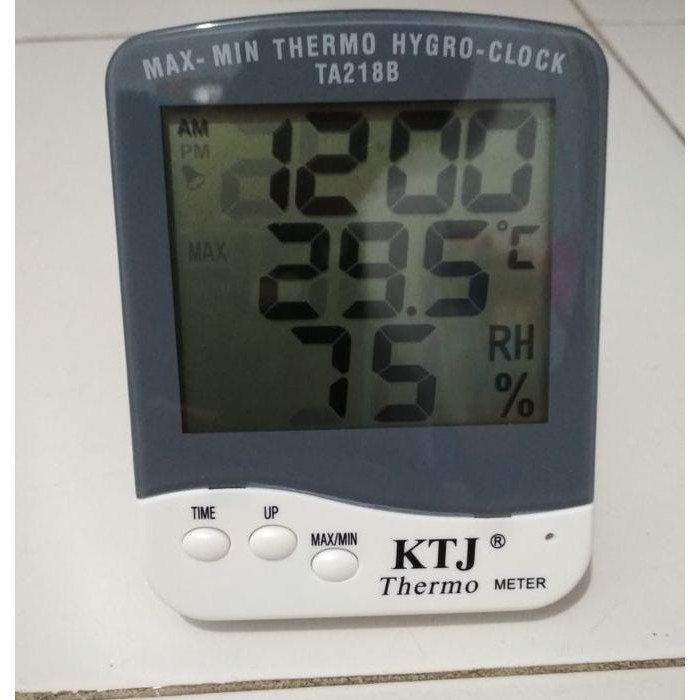 Jual Digital Hygrometer And Termometer Ktj Untuk Mengukur Suhu Udara ...