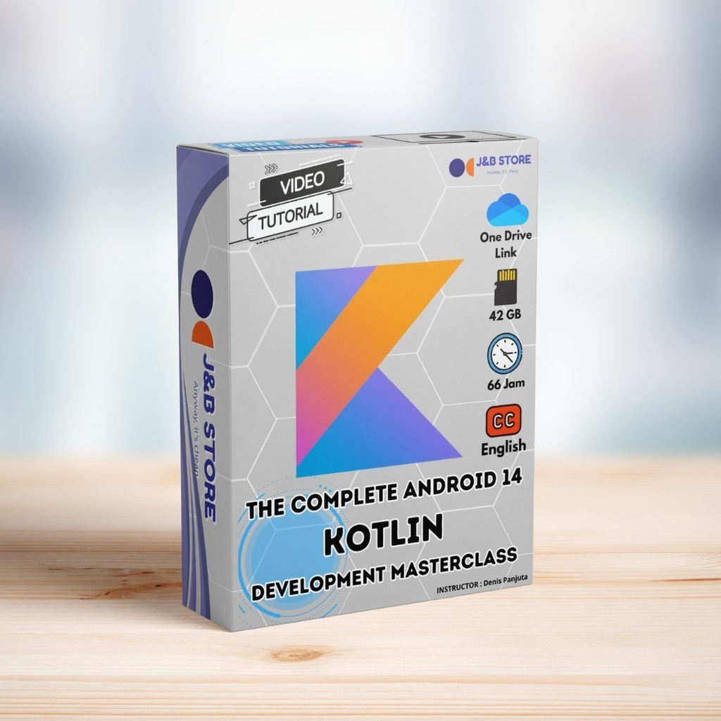 Jual Video Tutorial KOTLIN = The Complete Android 14 Kotlin Development Masterclass | Shopee ...