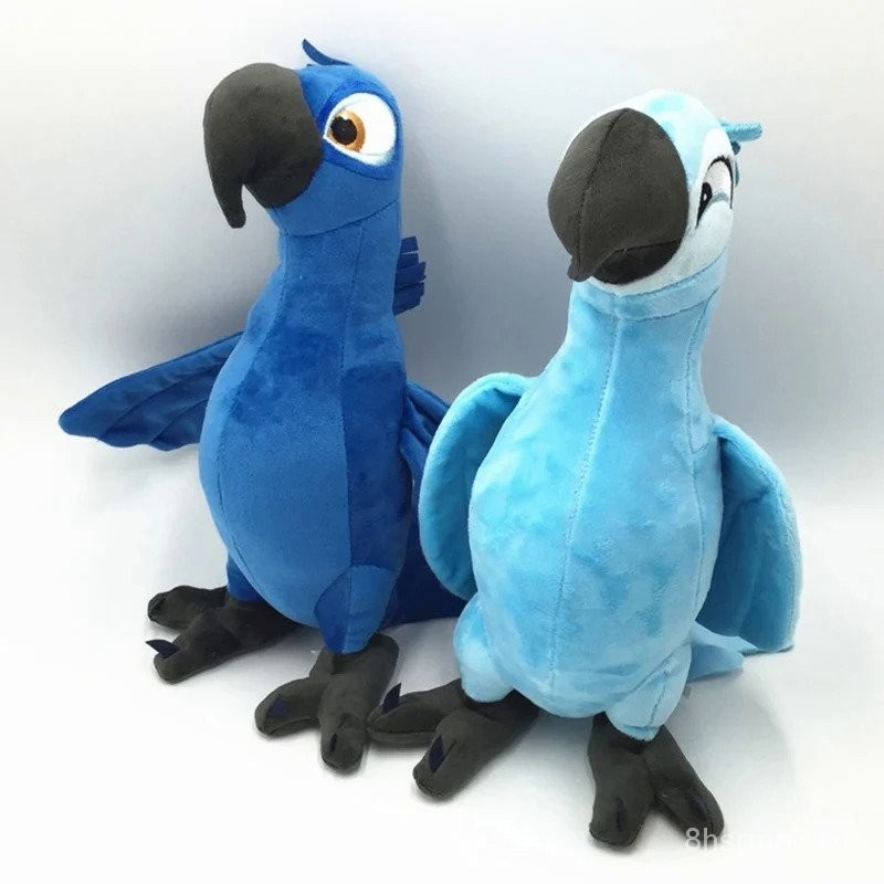 Jual New Rio 2 Movie Cartoon Plush Toys 30cm Blue Parrot Blu & Jewel ...