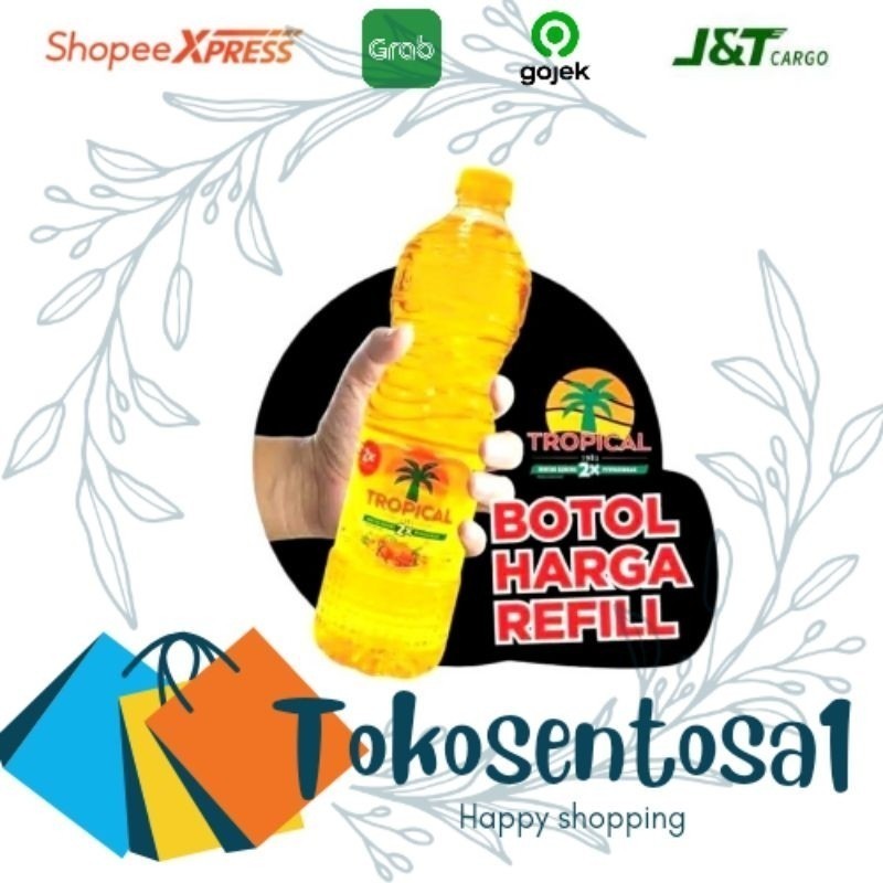 Jual MINYAK GORENG TROPICAL 2 Liter / botol | Shopee Indonesia