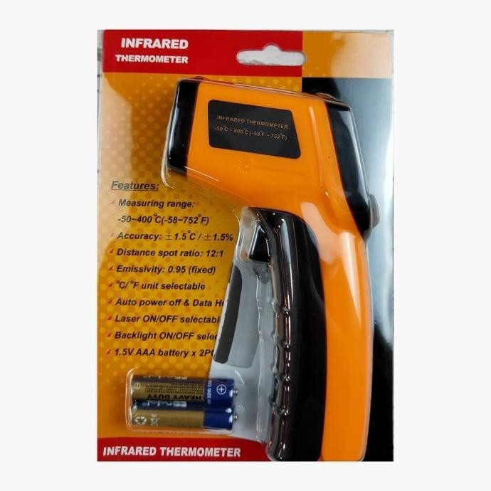 Jual Thermogun Thermometer Industri Termometer Digital Infrared Non ...