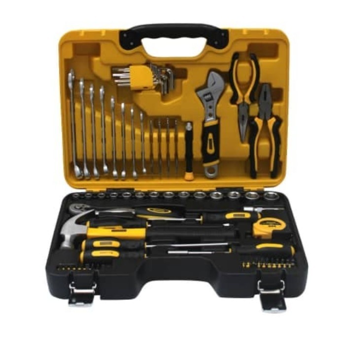 Jual Krisbow Set Perkakas Tool Kit Handtools Tool Mekanik 78 Pcs | Shopee Indonesia