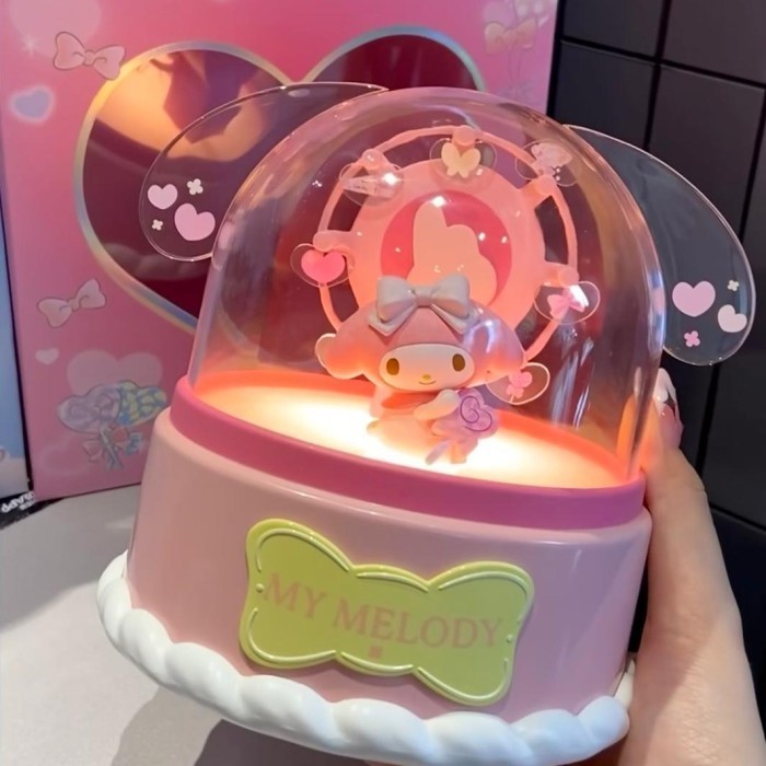 Jual Produk MINISO x Sanrio My Melody Wishing Lamp Light Lampu Tidur ...