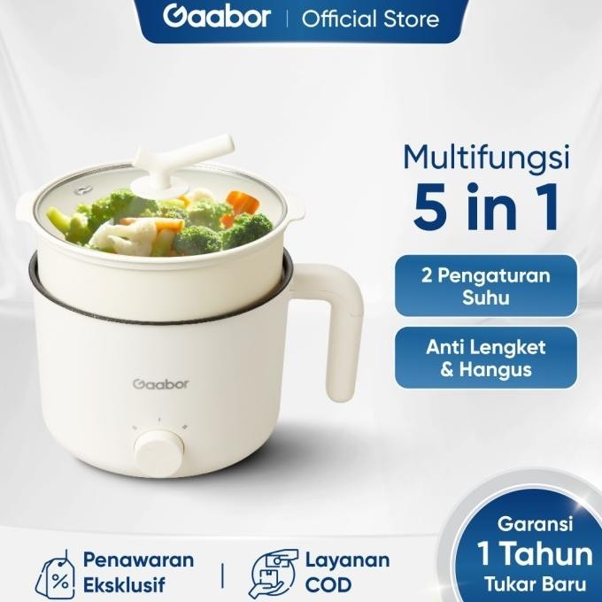 Jual Gaabor Panci Listrik 1,5L Multifungsi / Gr-N15A | Shopee Indonesia