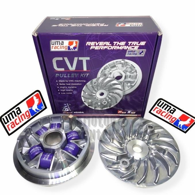 Jual Pulley Kit Cvt Rumah Roller Set Uma Racing Vario 125 Vario 150 Pcx ...