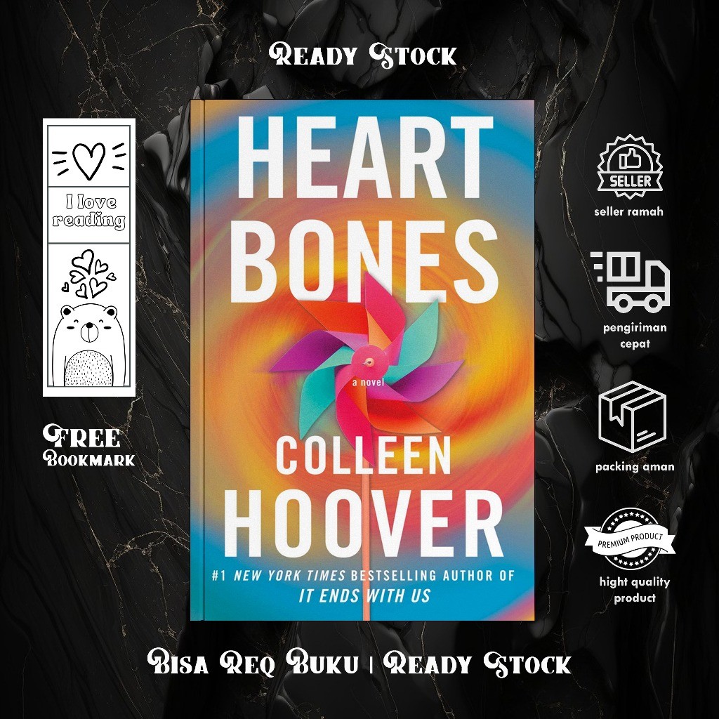 Jual Heart Bones by Colleen Hoover (English) | Shopee Indonesia