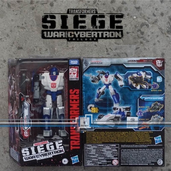 Jual Transformers WFC Siege - MIRAGE - Deluxe / War For Cybertron ...