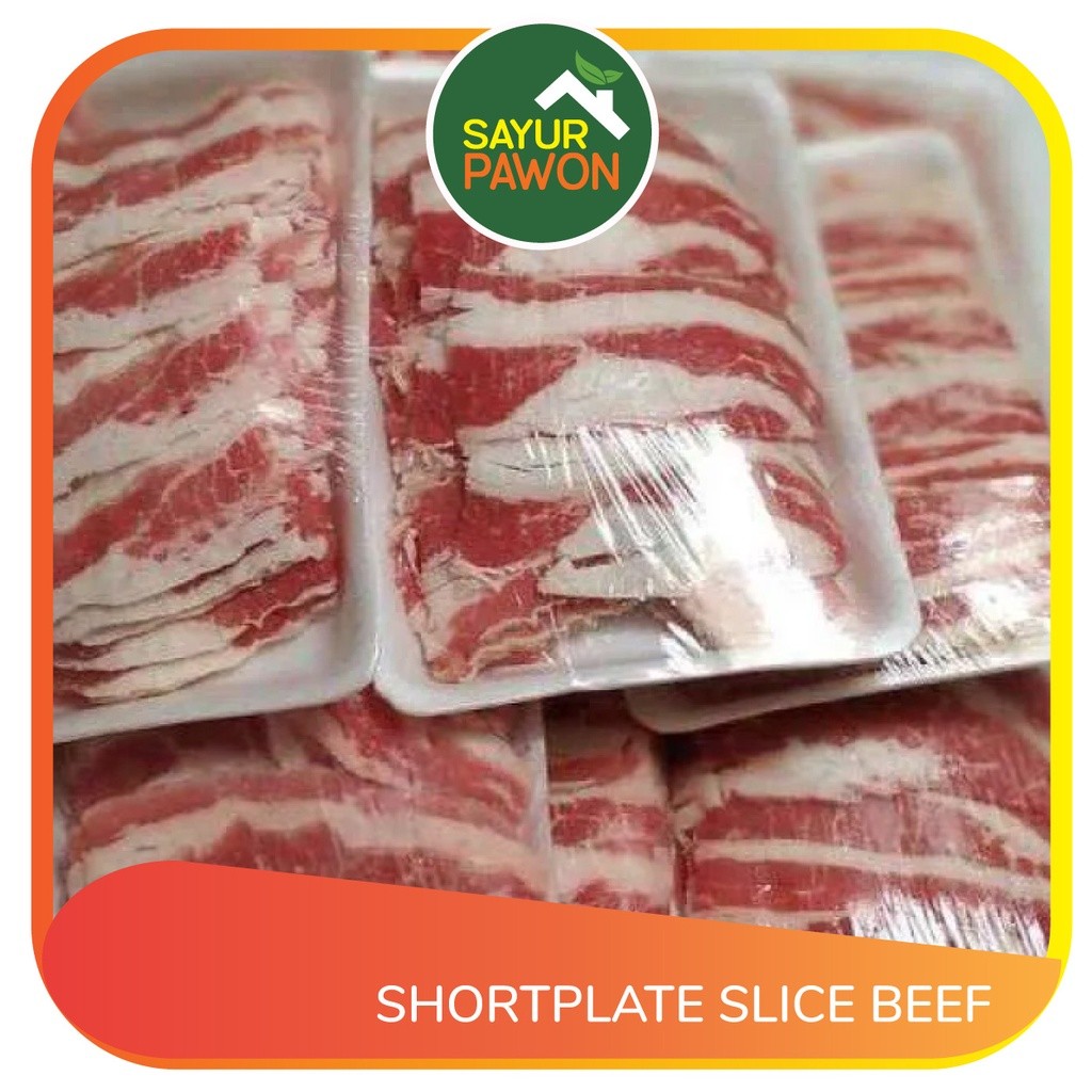 Jual DAGING SHORTPLATE SLICE 250 gram | Shopee Indonesia