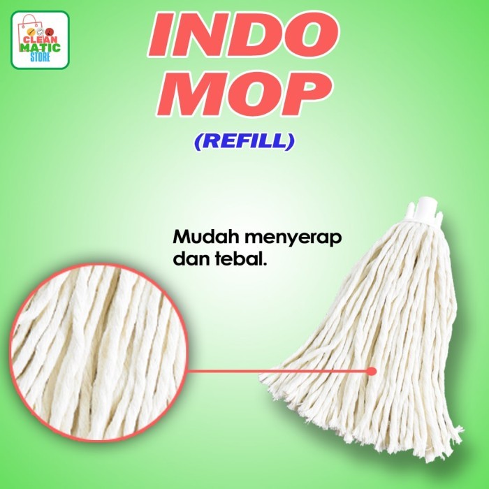 Jual Clean Matic - Isi Ulang Indo Mop (Indo Mop Refill) | Shopee Indonesia