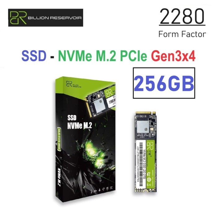Jual 256GB SSD NVME M.2 M-KEY PCIE GEN3X4 FORM FACTOR 2280 | Shopee ...