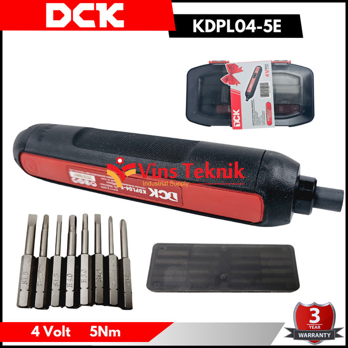 Jual Mesin Bor Obeng Baterai Cordless Screw Driver Dck Kdpl04-5E Kdpl ...