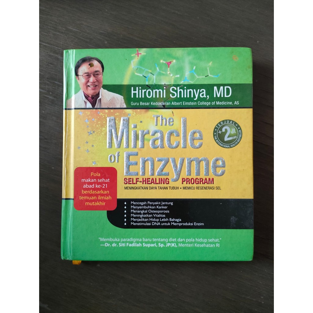 Jual BUKU THE MIRACLE OF ENZYME. Sleep healing program | Shopee Indonesia
