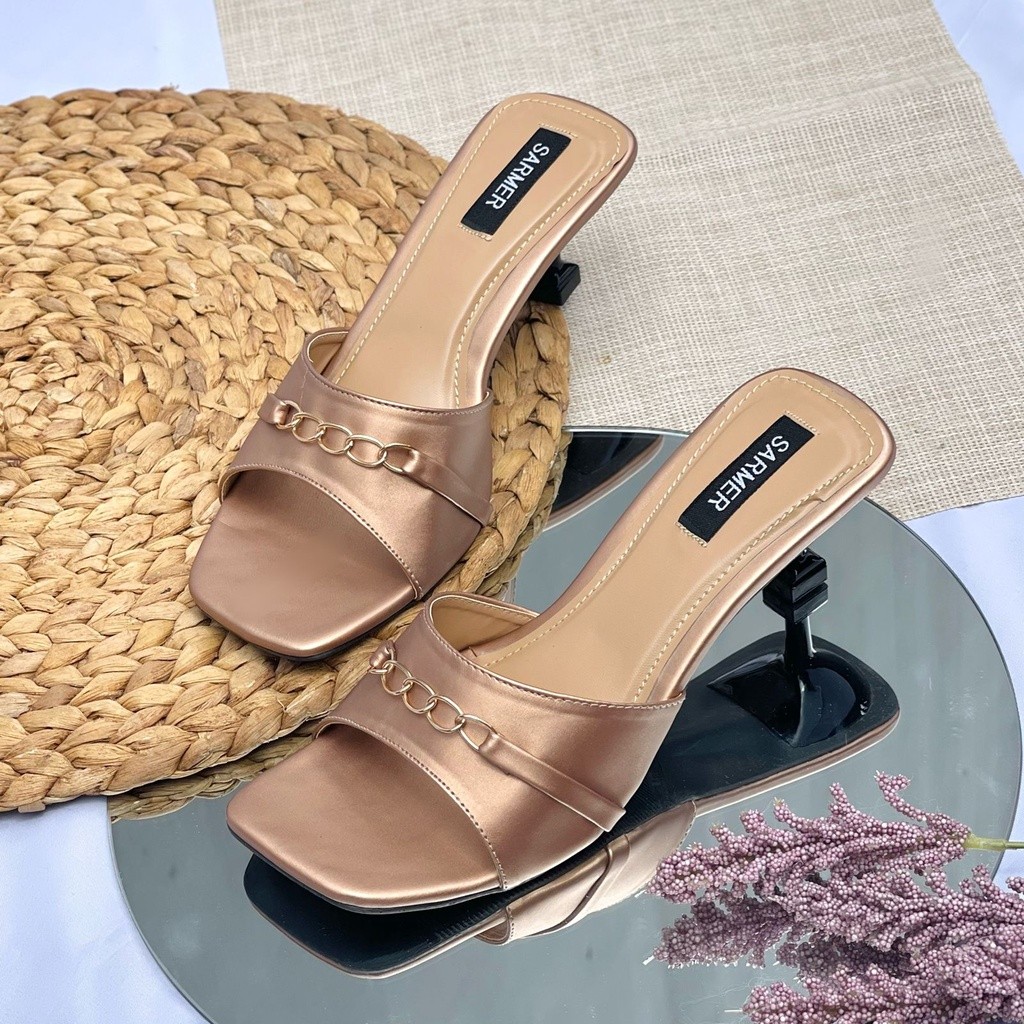 Jual Heels Wanita Elegan Srendal Acara Wisuda Kondangan Pesta Heals ...