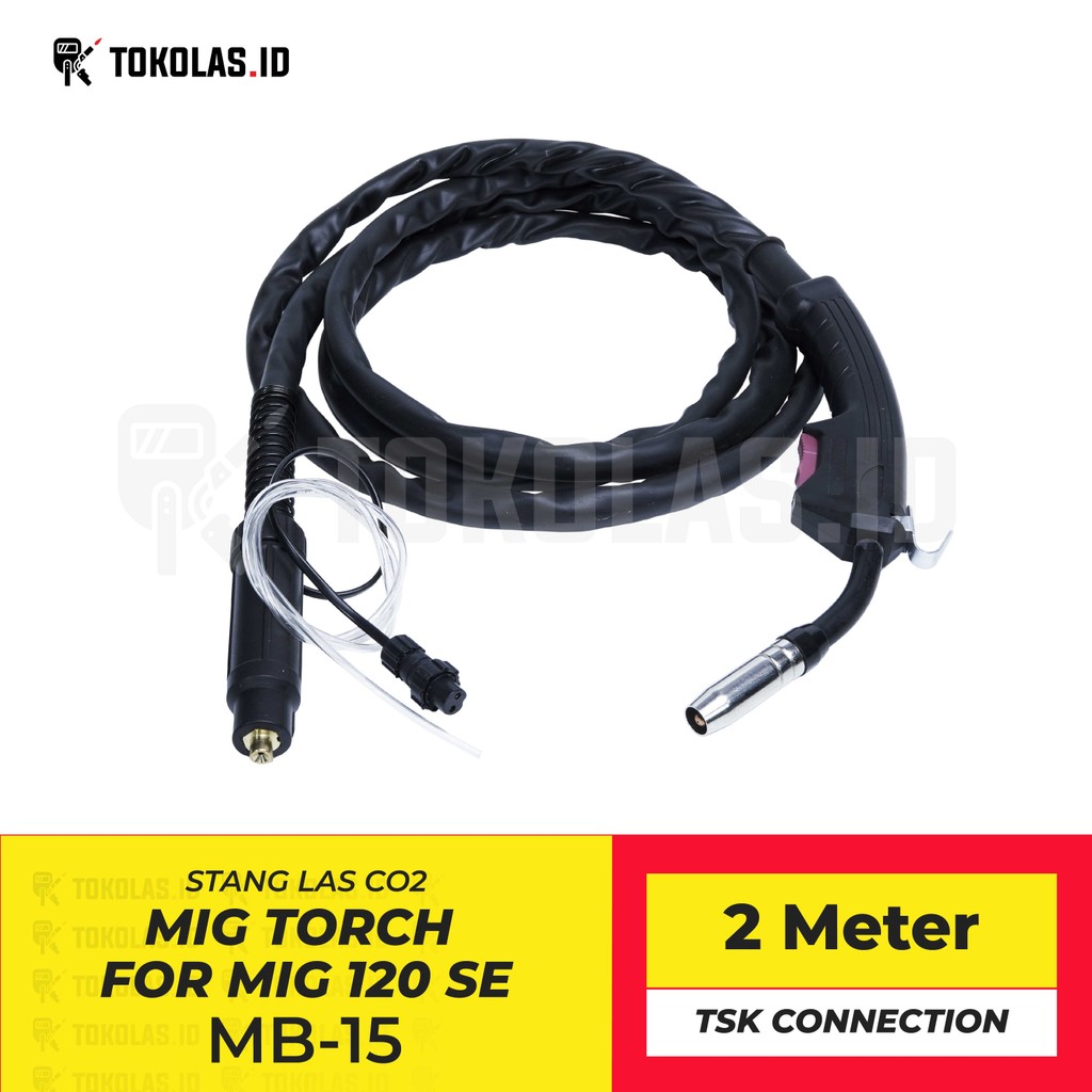 Jual Daesung Stang Las MIG Welding Torch CO2 CO MB15 MB 15 Daesung MIG ...