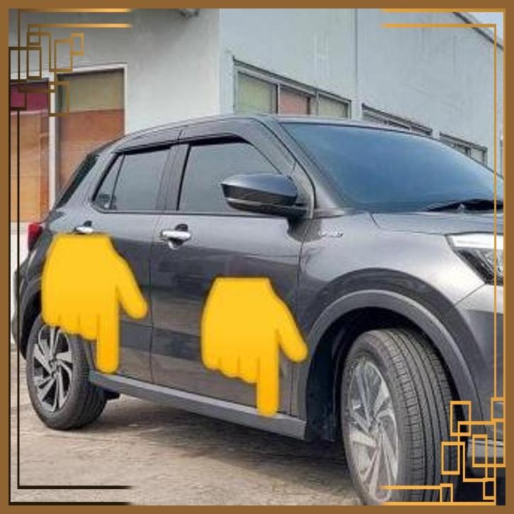 Jual [TMA] SIDE SKIRT COVER TRISPLANG BODYKIT SAMPING TOYOTA RAIZE ...