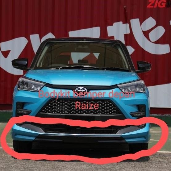 Jual Tersedia! Body Kit Spoiler Bodykit Bemper Depan Toyota Raize Gr ...