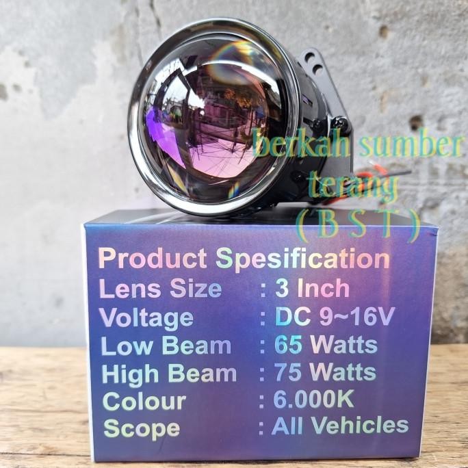 Jual Jual! Biled Vinyx P65 Gen 2 Laser Projector 3 Inch Blue Purple ...