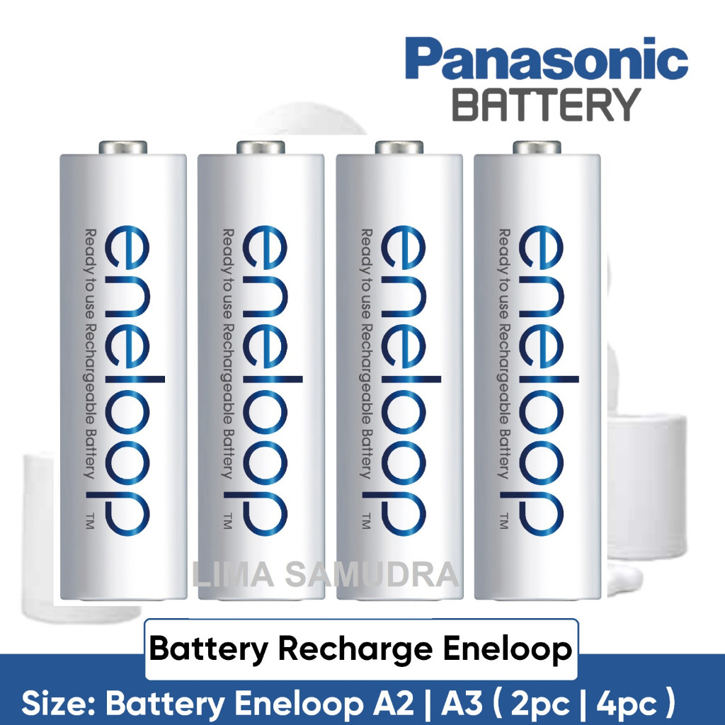 Jual Panasonic Eneloop Baterai Rechargeable AA AAA Battery Rechargeable ...
