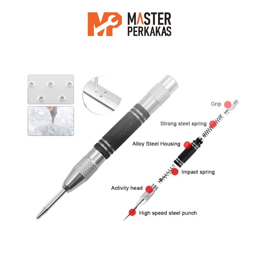Jual Automatic Center Punch AH25 MP / Penanda Titik Mata Bor Drip ...