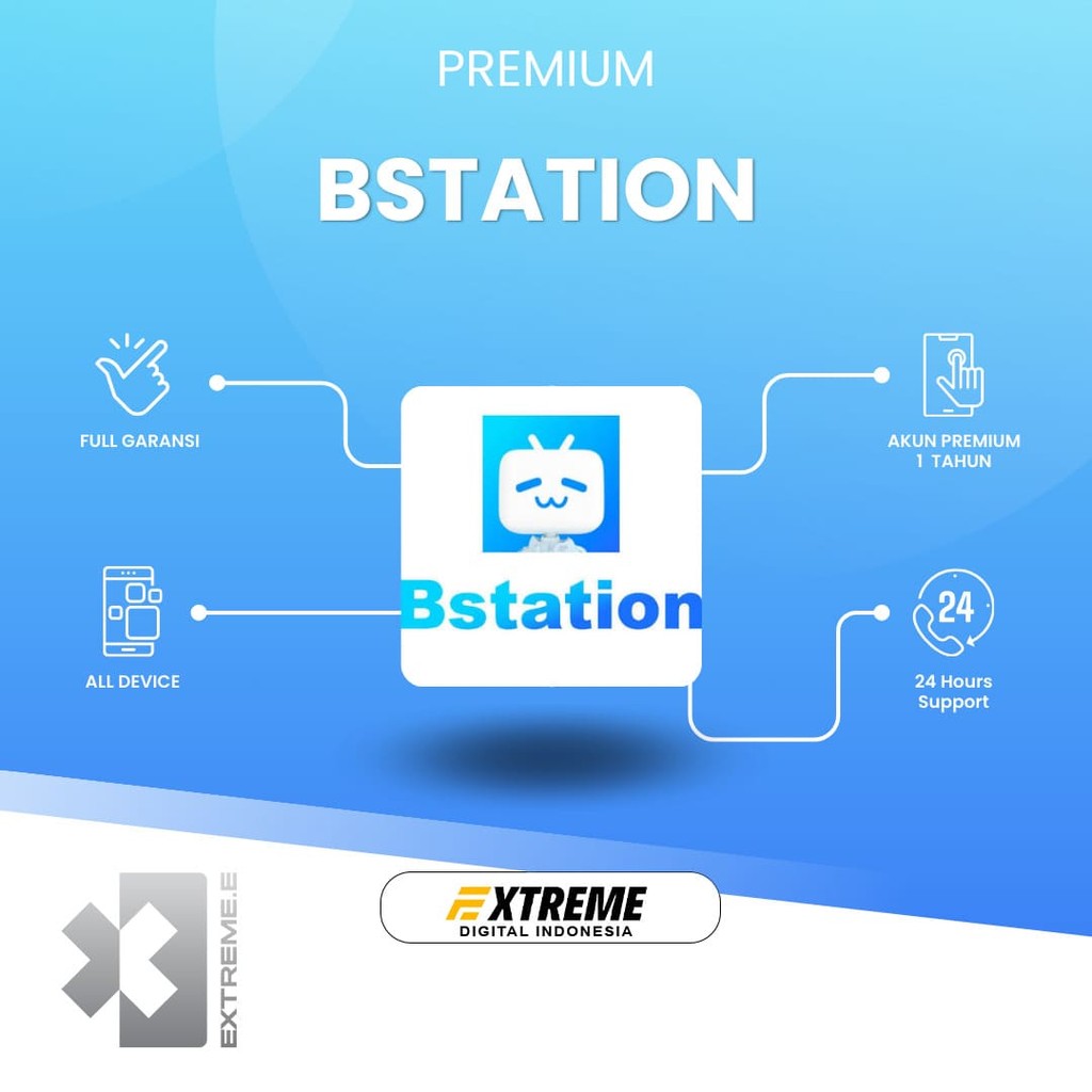Jual Bstation Premium Bilibili 1 Tahun Garansi 100% For All Device ...