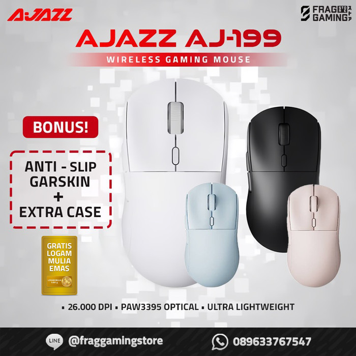Jual Ajazz Aj199 - Gaming Mouse Aj-199 A-Jazz | Shopee Indonesia