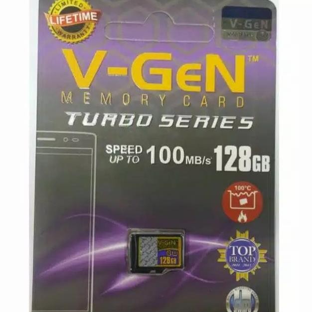 Jual Kartu Memori Vgen Turbo 128Gb Class 10 Memory Card Micro Sd Vgen ...
