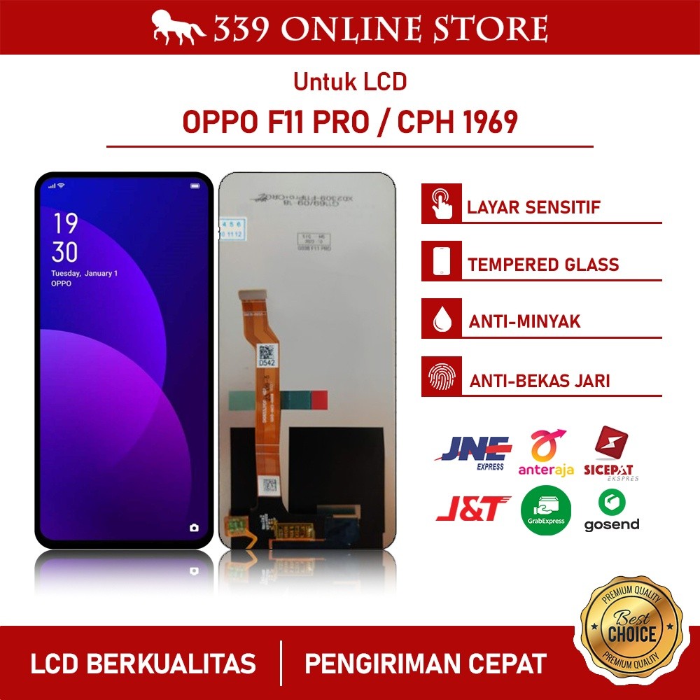 Jual Lcd Oppo F11 Pro CPH 1969 Fullset Incell Oled - Garansi | Shopee ...