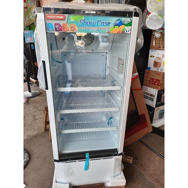Jual Show Case Polytron 3 Rak SCN 140X (165 Liter ) | Shopee Indonesia