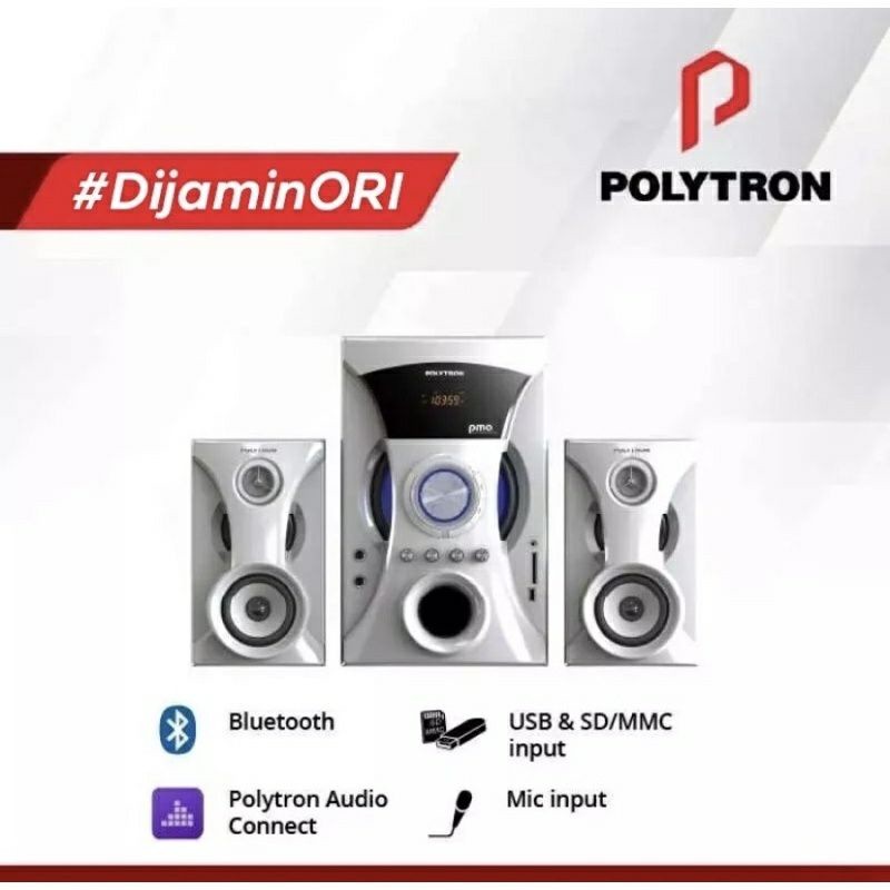 Jual Polytron Speaker Aktif Bluetooth PMA-9505 / PMA-9525 | Shopee ...
