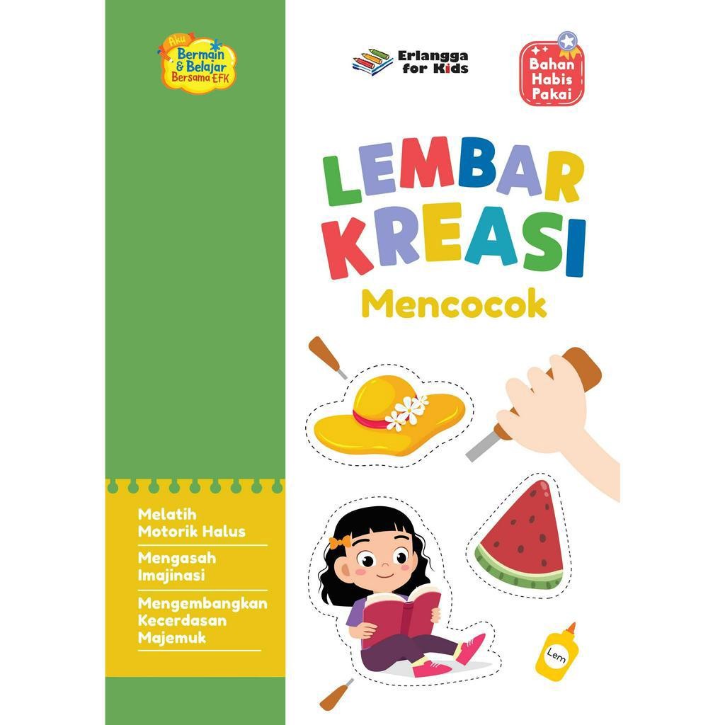 Jual Buku PAUD / TK LEMBAR KREASI : Mencocok | Shopee Indonesia