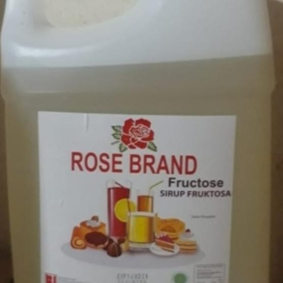 Jual Gula Cair Rose Brand Jerigen Fruktosa/ Simple Syrup/ Fructose ...