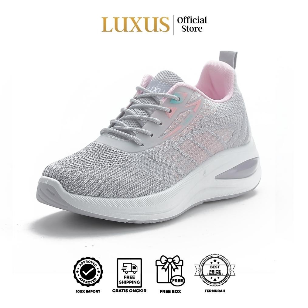 Jual Murah Luxus Wonhee Sepatu Wanita Sepatu Sneakers Sporty Casual - Lx2026 Viral | Shopee ...