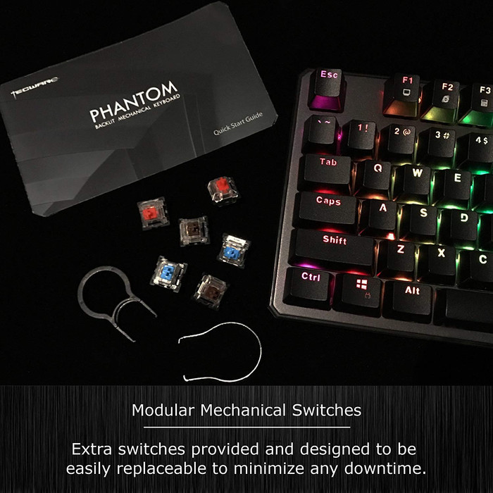Jual Bagus Tecware Phantom P104 Fullsize 2020 Edition / V2 Mechanical ...