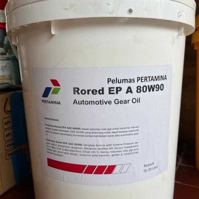 Jual Oli !! Oli Transmissi Rored Ep A 80W90 Pelumas | Shopee Indonesia