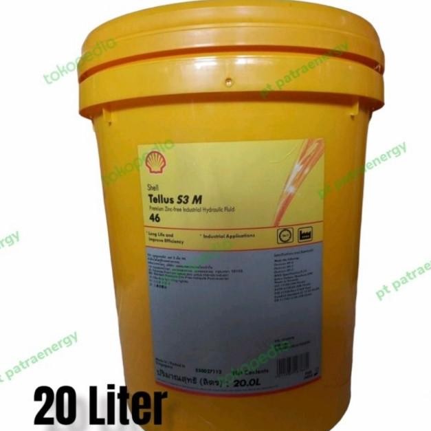 Jual Oli !! Oli Shell Hidrolik S3 M 46 Pelumas Isi 20Liter | Shopee ...