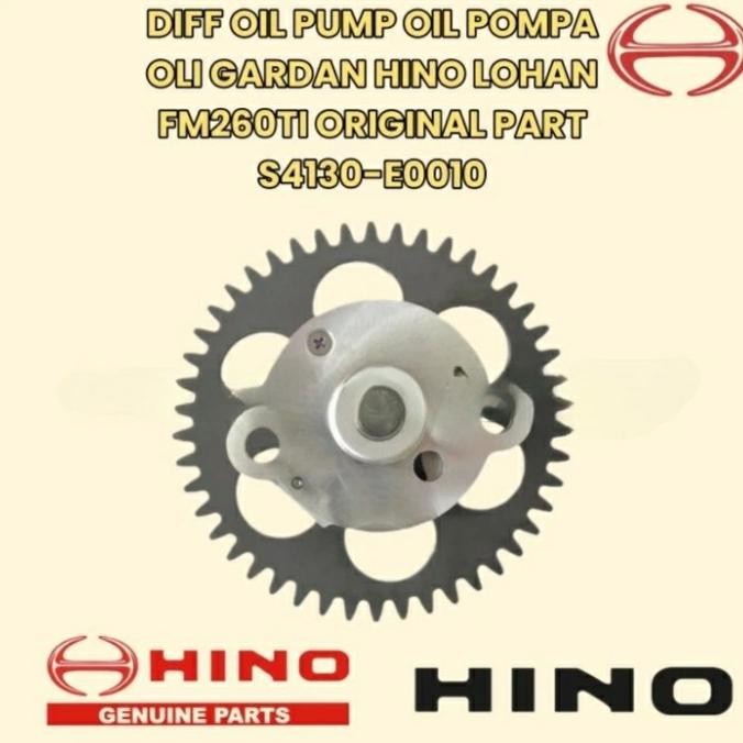 Jual Oli !! Diff Oil Pump Pompa Oli Gardan Hino Fm260Ti Original S4130 ...