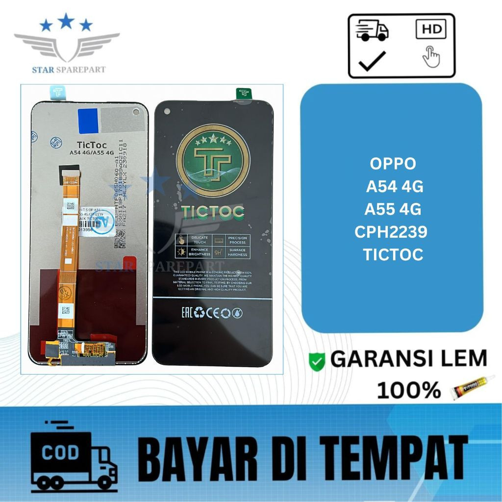 Jual LCD TOUCHSCREEN OPPO A54 4G / A55 4G / CPH2239 | Shopee Indonesia