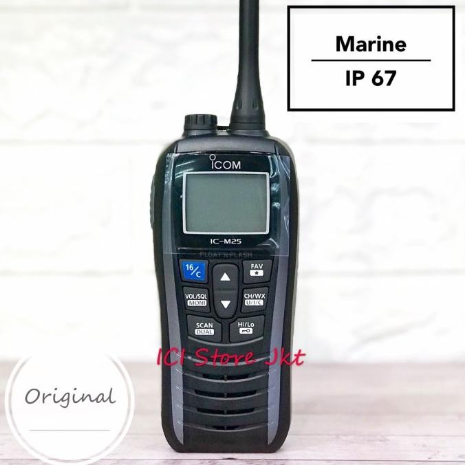 Jual Radio HT Icom M25 Marine (Original) | Shopee Indonesia