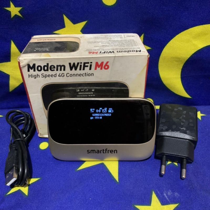 Jual Modem Wifi Smartfren M6 Mifi Suport Smartfren Unlimited 4G LTE B5 ...