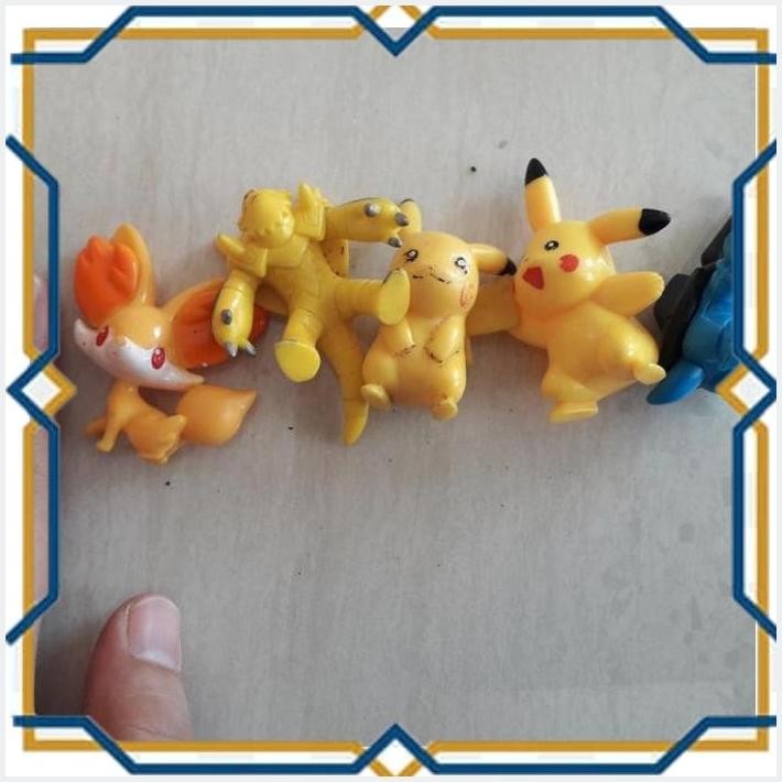 Jual [SHI] ACTION FIGURE POKEMON PIKACHU MEGA BLASTOISE FENNEKIN SATUAN ...