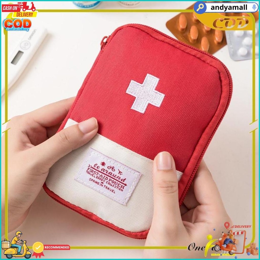 Jual One-T42 Tas Obat P3K / Tempat Obat Peralatan Organized P3K Mini / Travel Organizer Tas Obat ...