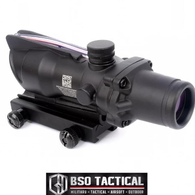 Jual Scope Tactical Acog Trijicon 4X32 Fix Zoom For Airsoft Full Metal ...