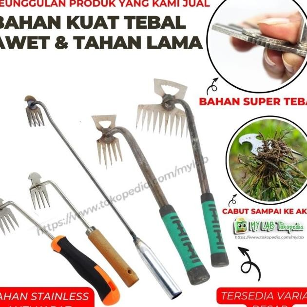 Jual Weeding Garu Harrow Manual Weeding Hoe Weeding Ghapusan Puller Hoe ...