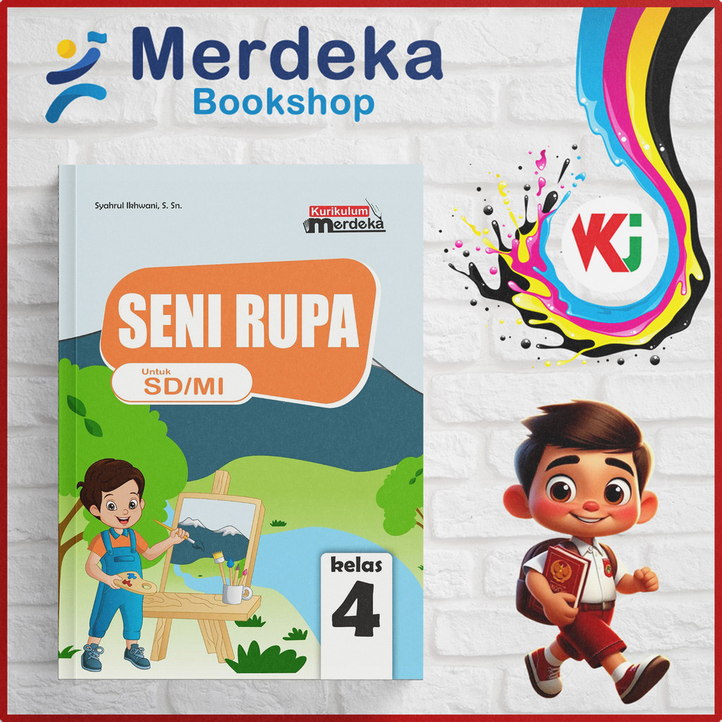 Jual Buku Siswa Seni Rupa SD/MI Kelas 4 Kurikulum Merdeka - Wahana Karya Jaya | Shopee Indonesia