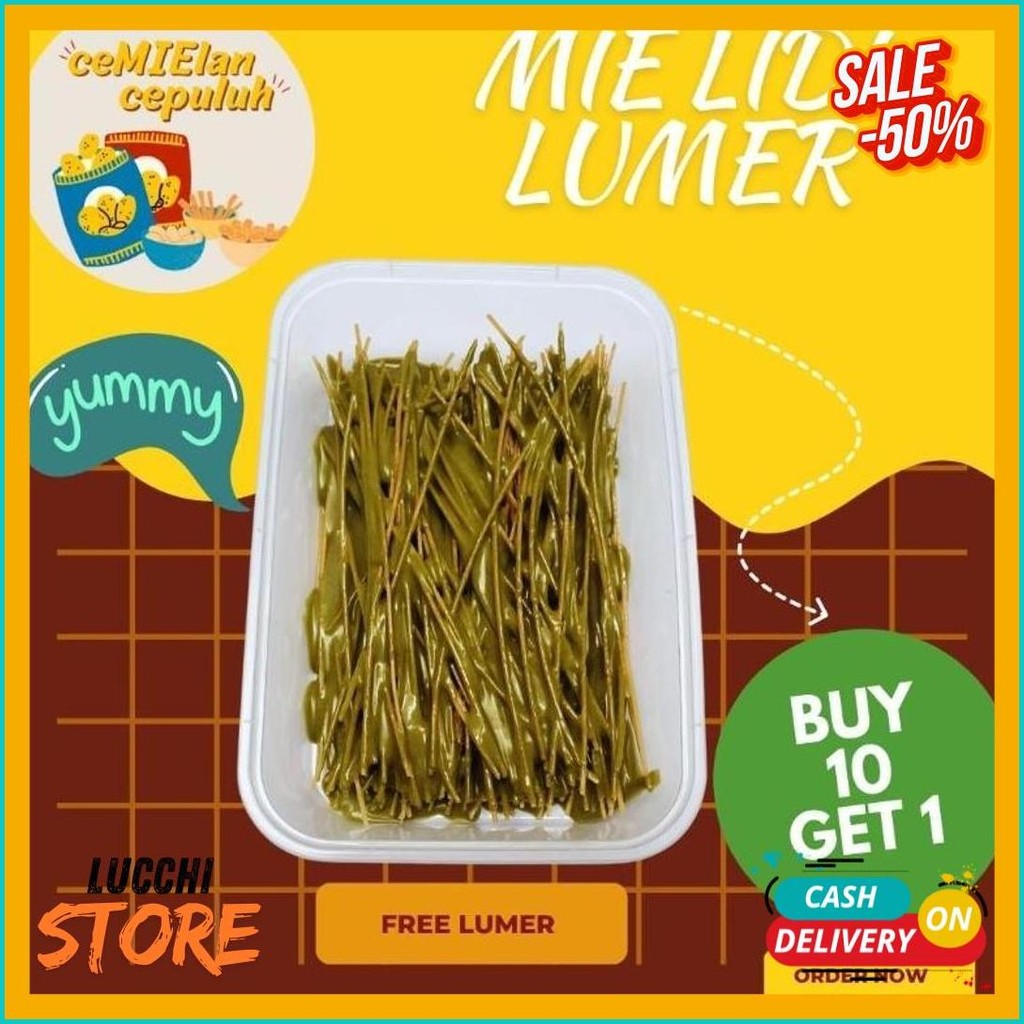 Jual Mie Lidi Coklat Lumer Premium Kemasan Box 500Ml (Lagi Viral ...