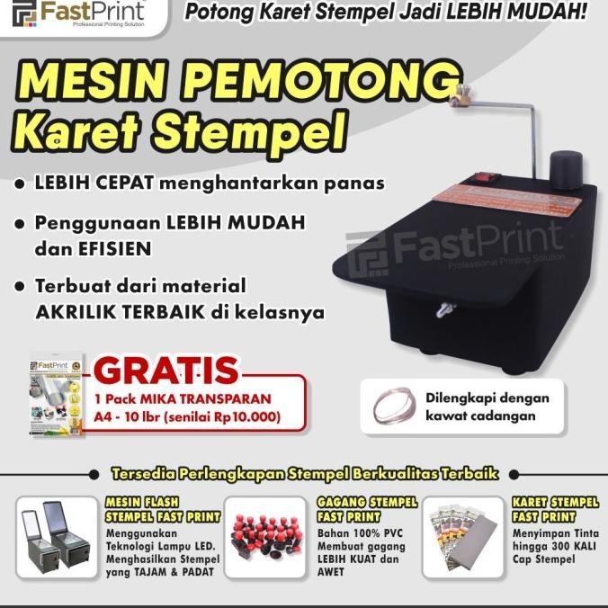 Jual Mesin Alat Pemotong Potong Busa Karet Stempel Flash | Shopee Indonesia