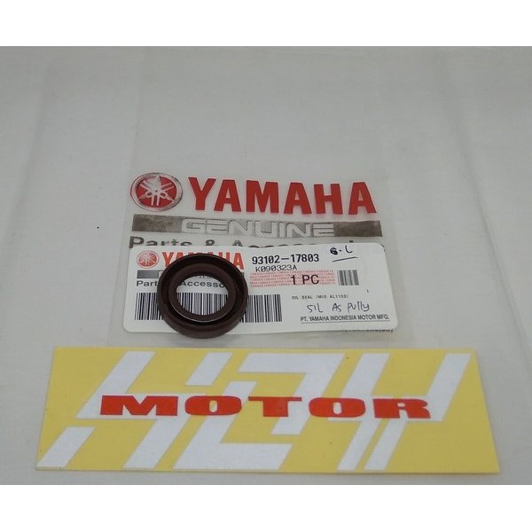 Jual Seal Sil As Ass Pully Pulley Puli Oil Seal Yamaha Mio Mio Soul Fino Nouvo Orisinil Original ...