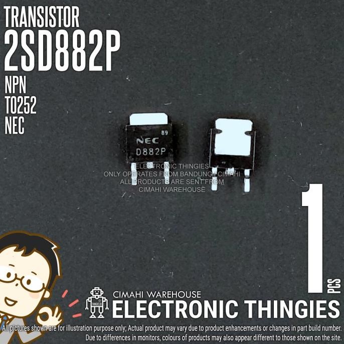 Jual Diskon (5) 2SD882P TO252 NEC TRANSISTOR 2SD882 D882 thingie43 Murah | Shopee Indonesia